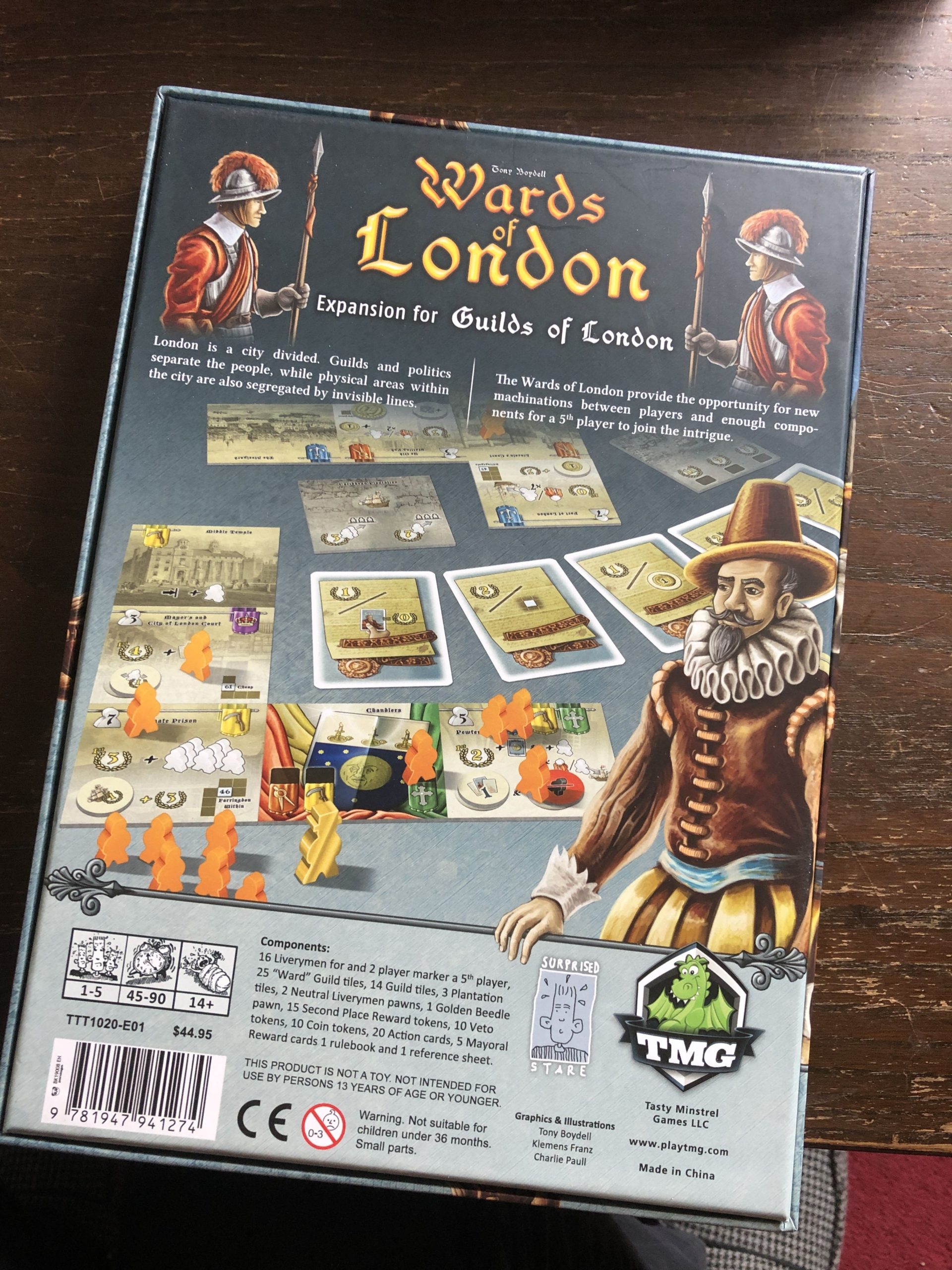 Guilds of London: Wards of London